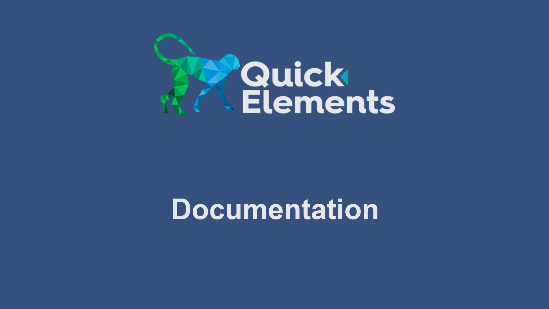 Documentation - Quick Elements