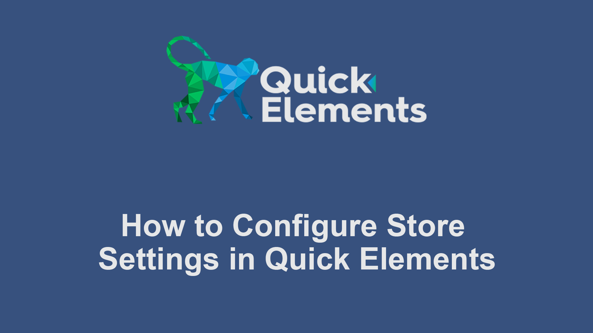 How to Configure Store Settings in Quick Elements: Currency, Tax, and ...